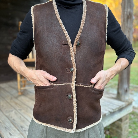 Timberland | Suits & Blazers | Vintage Timberland Lambskin Leather ...